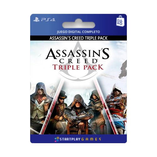 ASSASSIN´S CREED TRIPLE PACK PRIMARIO - Start Play Games Argentina